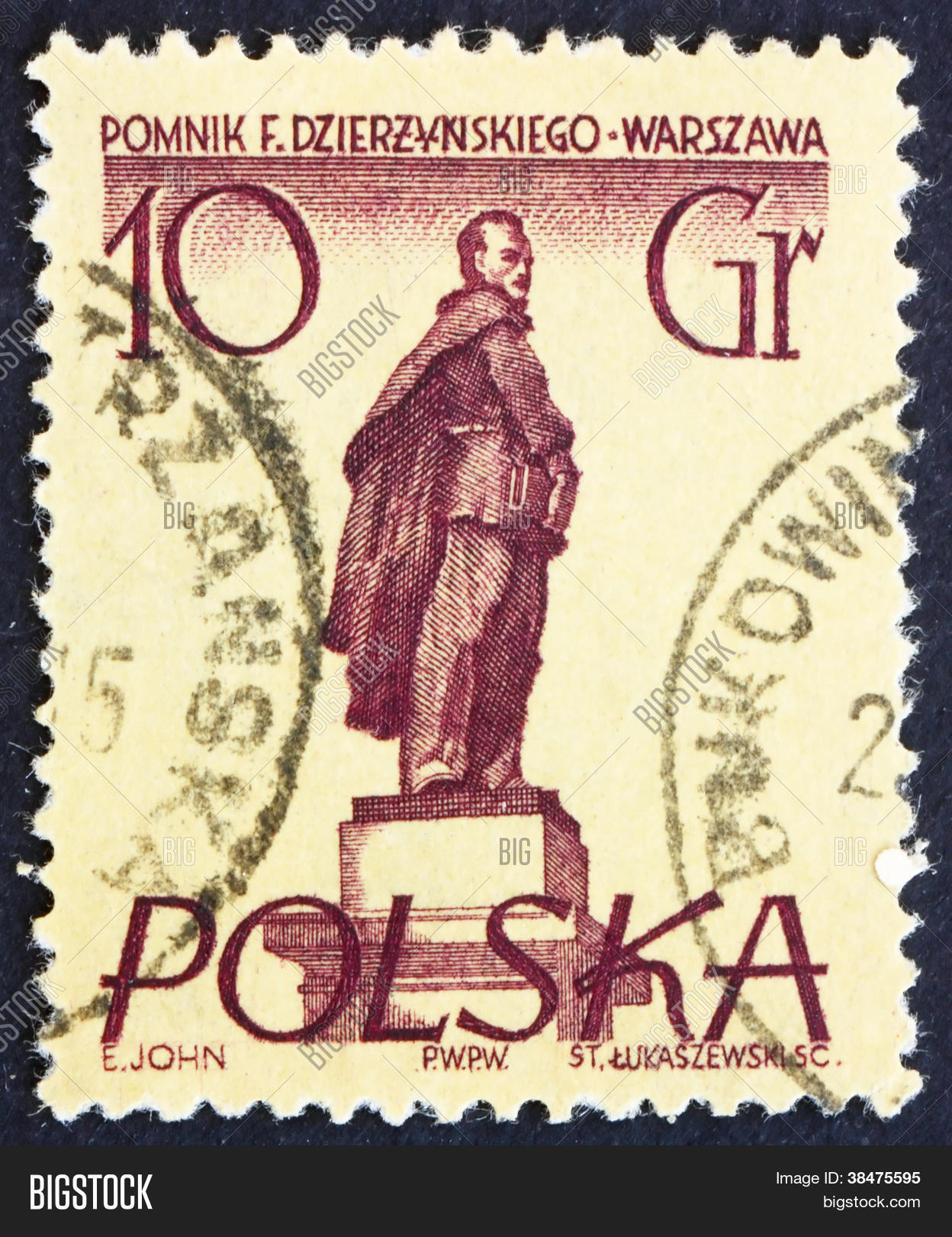 Postage Stamp Poland Image & Photo (Free Trial) | Bigstock