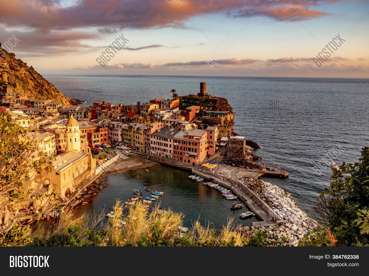 Charming Port Manarola Image & Photo (Free Trial) | Bigstock