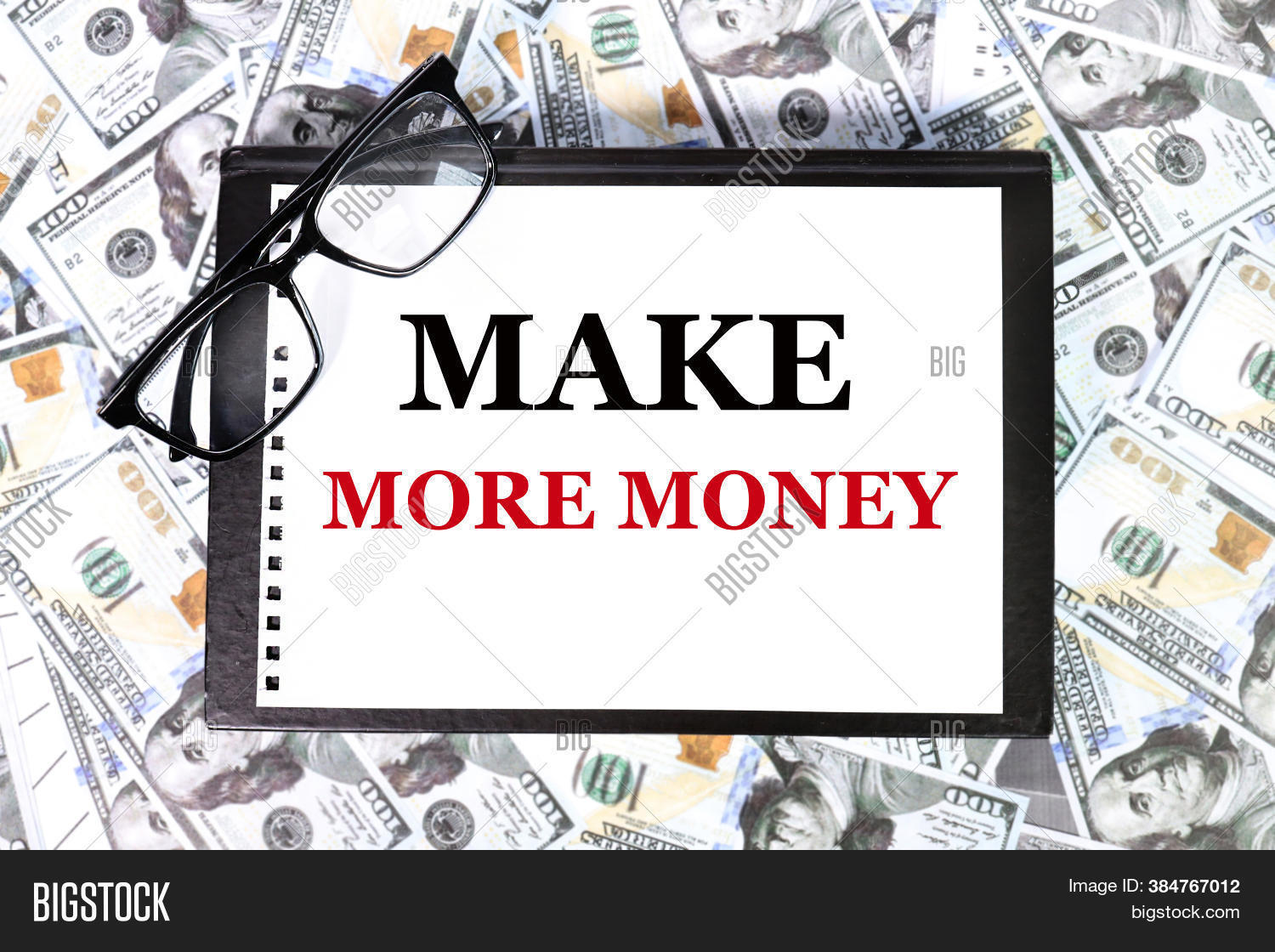 Make More Money. Text Image & Photo (Free Trial) | Bigstock