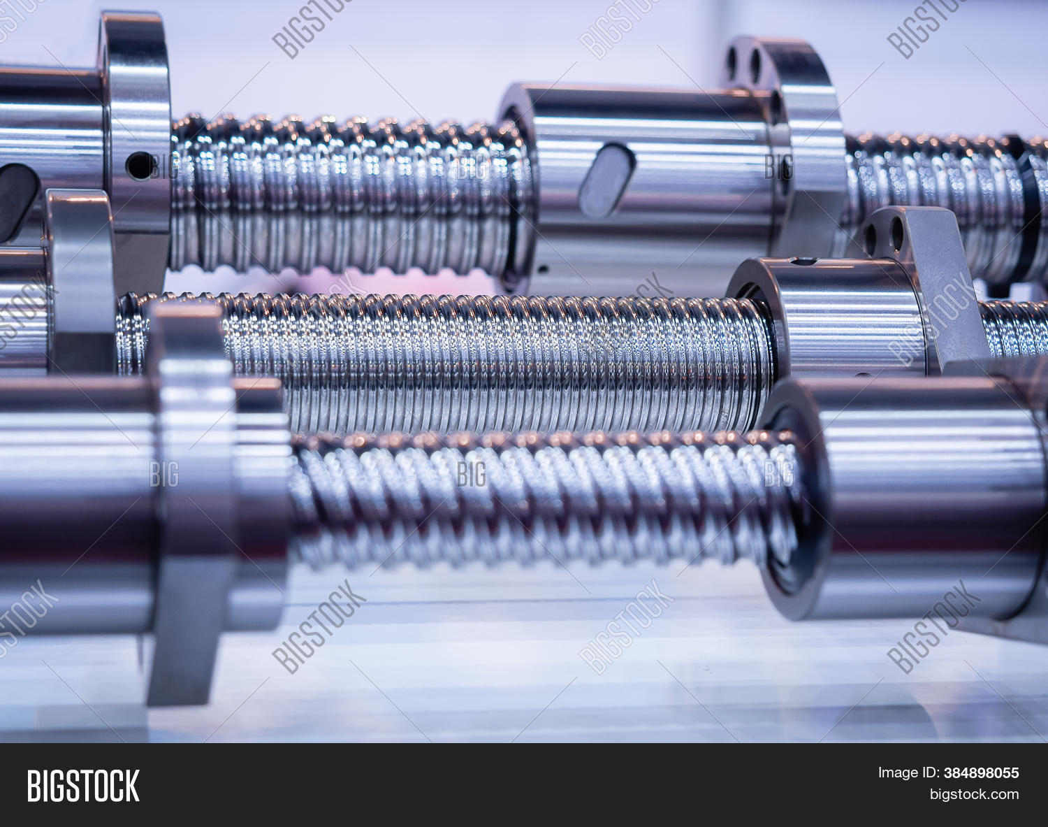 Steel Rod Screw Thread Image & Photo (Free Trial) | Bigstock