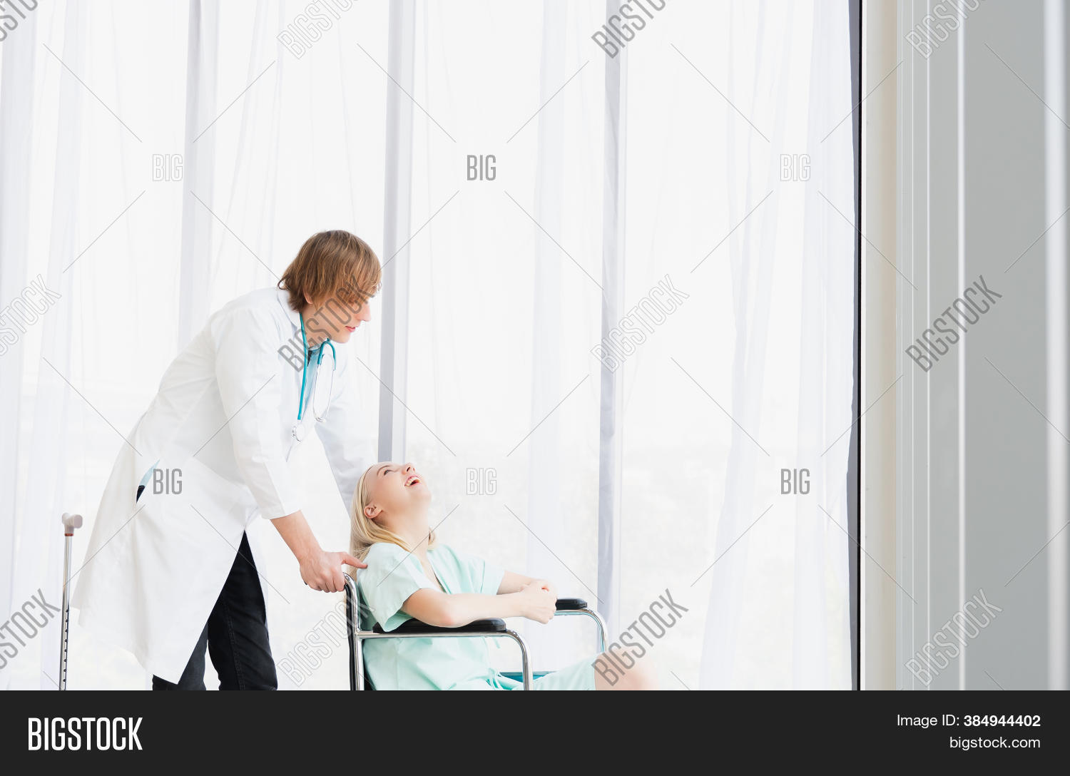 Male Doctor Pushing Image & Photo (Free Trial) | Bigstock