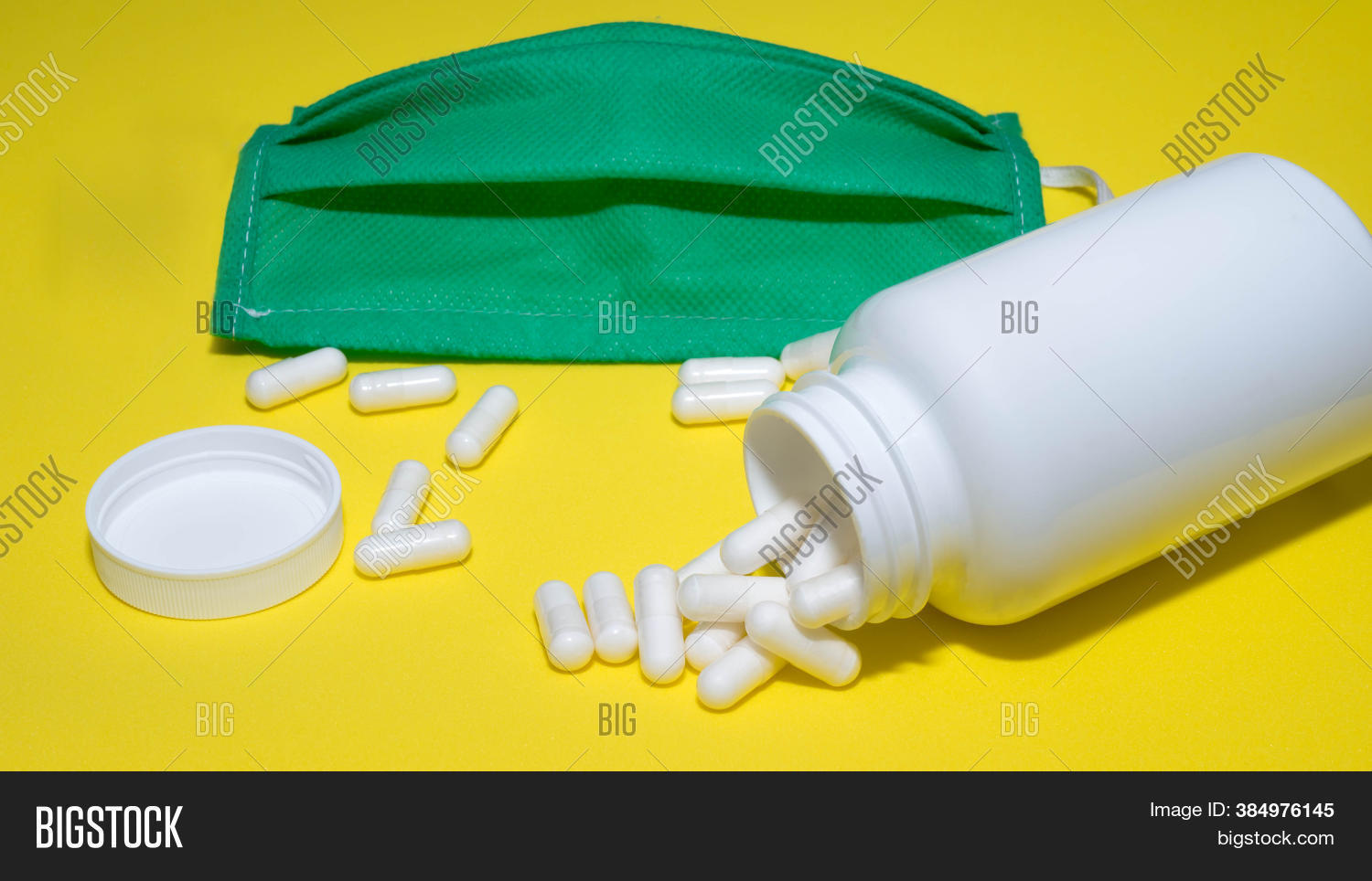 Medical Mask, Pills Image & Photo (Free Trial) | Bigstock