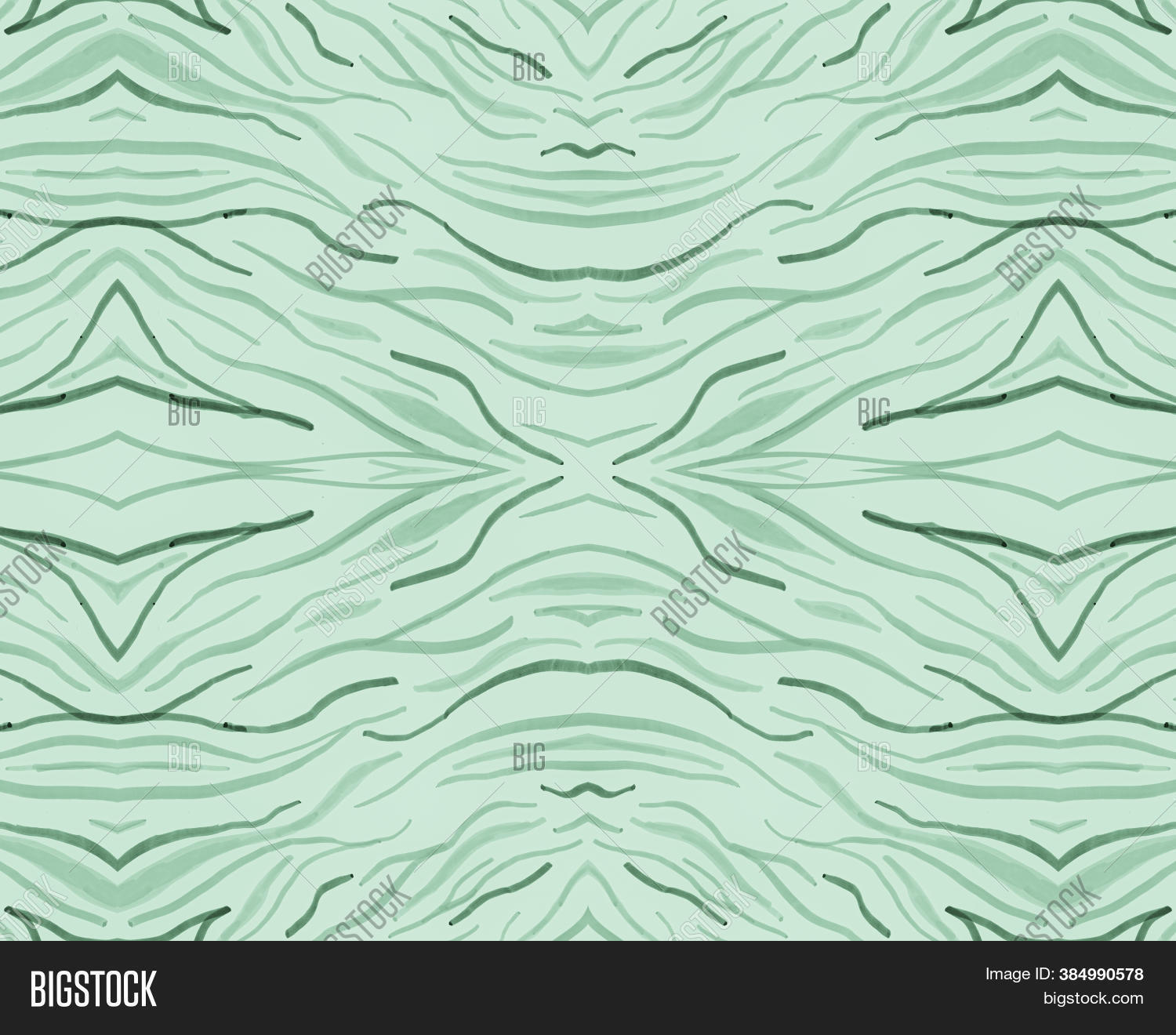 Green Seamless Zebra Image & Photo (Free Trial) | Bigstock