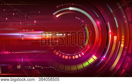 Red Technology Vector & Photo (Free Trial) | Bigstock