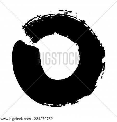 Enso Symbol Vector Vector & Photo (Free Trial) | Bigstock