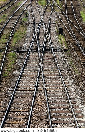 Railway Top View Image & Photo (Free Trial) | Bigstock