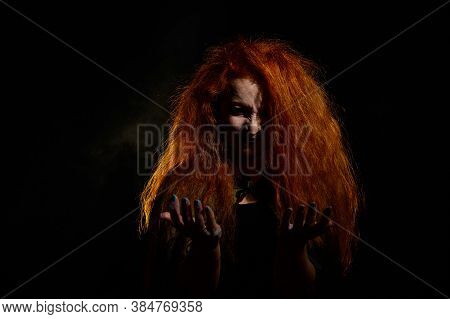 Portrait Evil Red- Image & Photo (Free Trial) | Bigstock