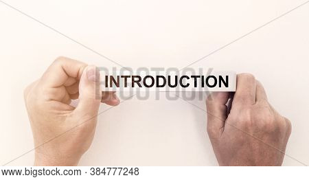 Introduction. Word Image & Photo (Free Trial) | Bigstock