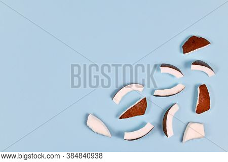 Cut Pieces Coconut Image & Photo (Free Trial) | Bigstock