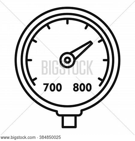 Gauge Barometer Icon Vector & Photo (Free Trial) | Bigstock