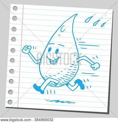 Funny Cartoon Water Vector & Photo (Free Trial) | Bigstock