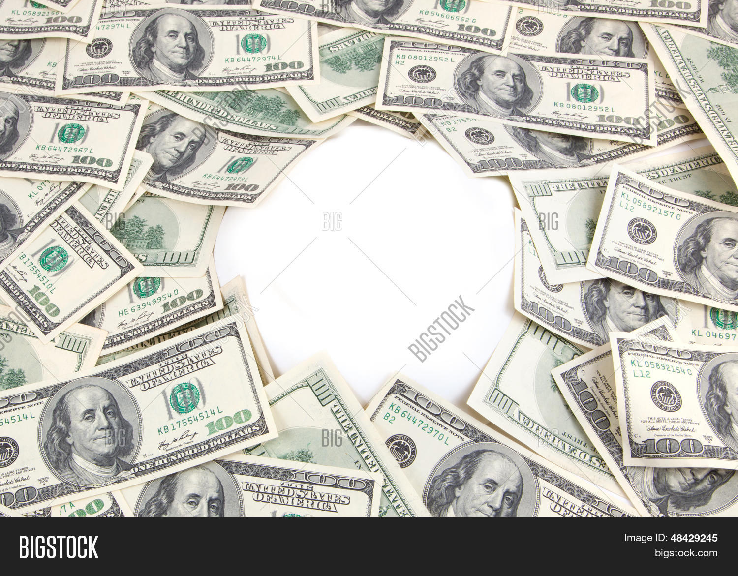 Money Background Blank Image & Photo (Free Trial) | Bigstock