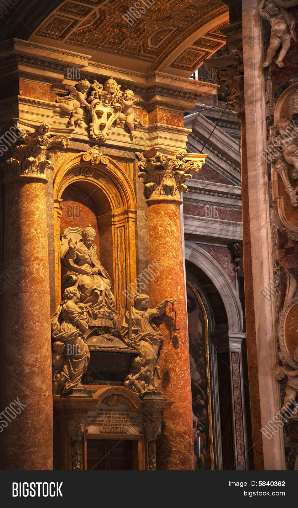 Vatican Inside Pope Image & Photo (Free Trial) | Bigstock