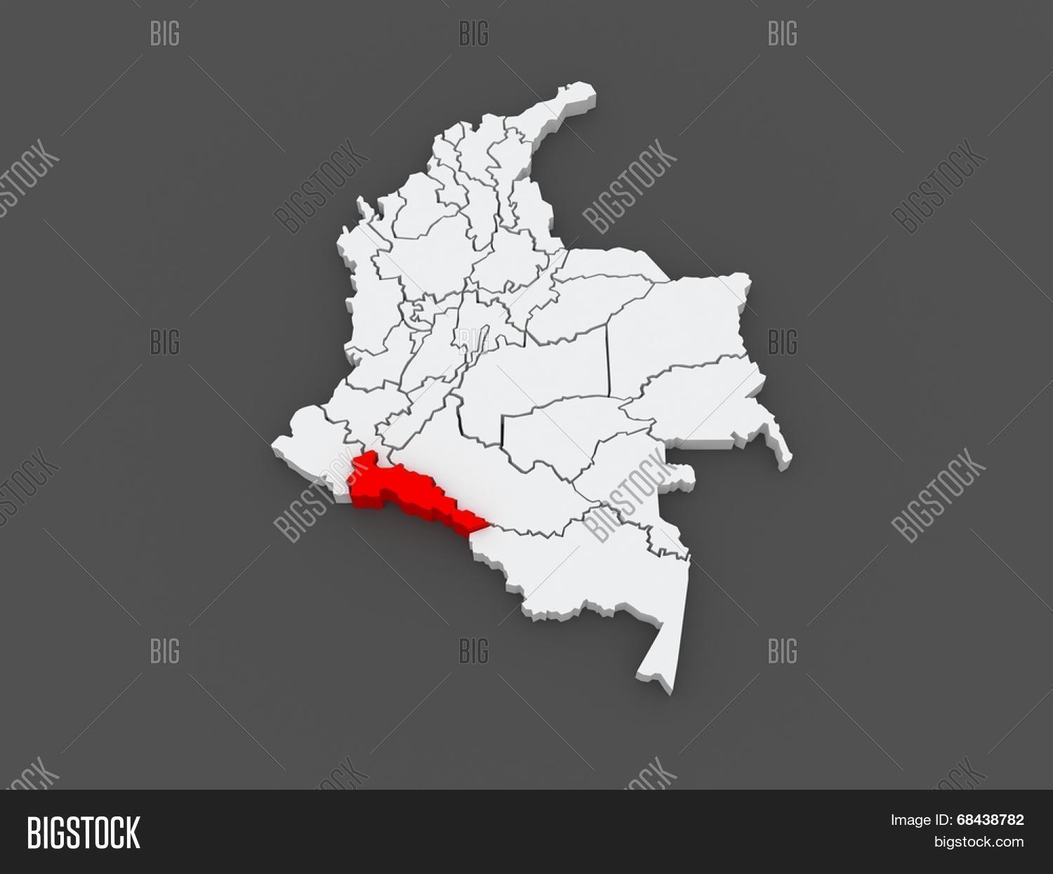 Map Putumayo. Colombia Image & Photo (Free Trial) | Bigstock