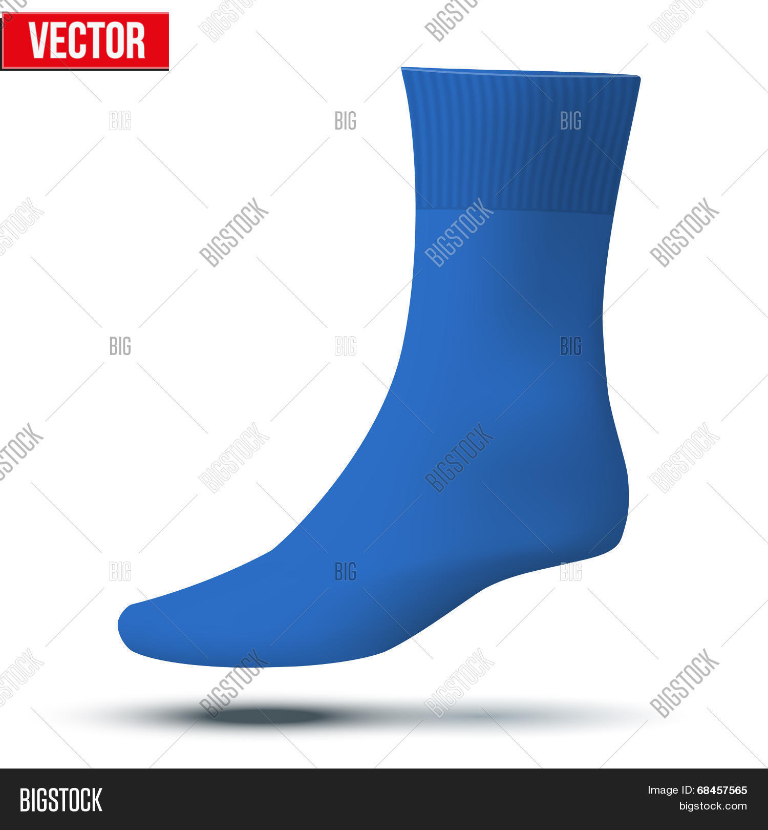 Realistic Layout Blue Vector & Photo (Free Trial) | Bigstock