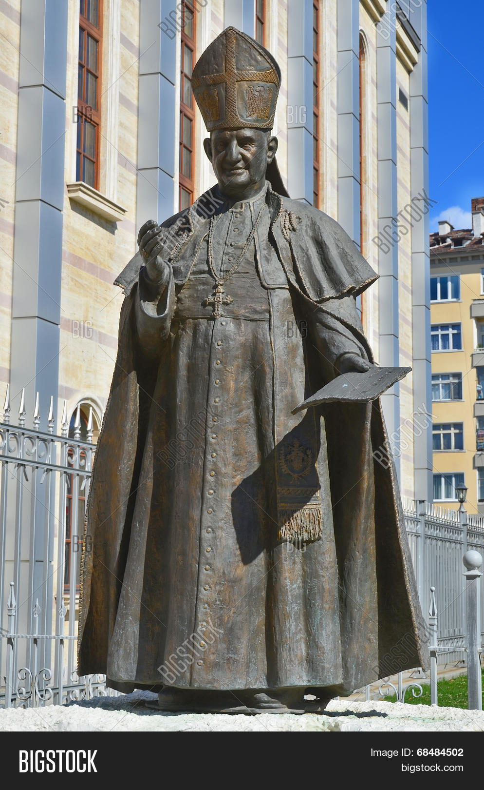 Statue Pope John XXIII Image & Photo (Free Trial) | Bigstock