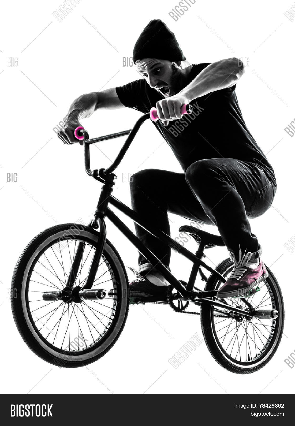 One Man Exercising Bmx Image & Photo (Free Trial) | Bigstock