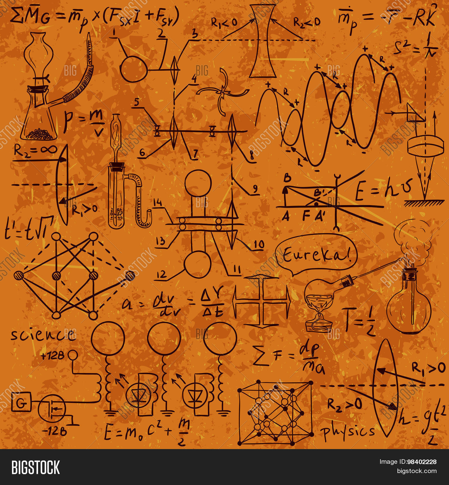 Old Chemistry Vector & Photo (Free Trial) | Bigstock
