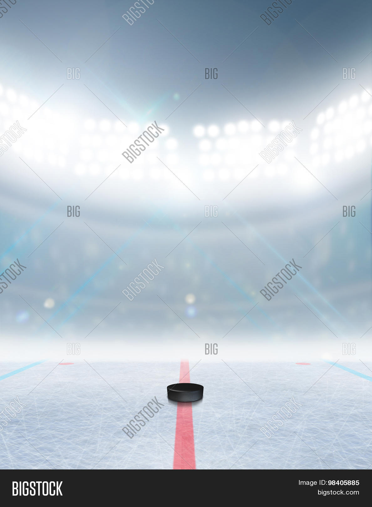 Ice Hockey Rink Image & Photo (Free Trial) | Bigstock