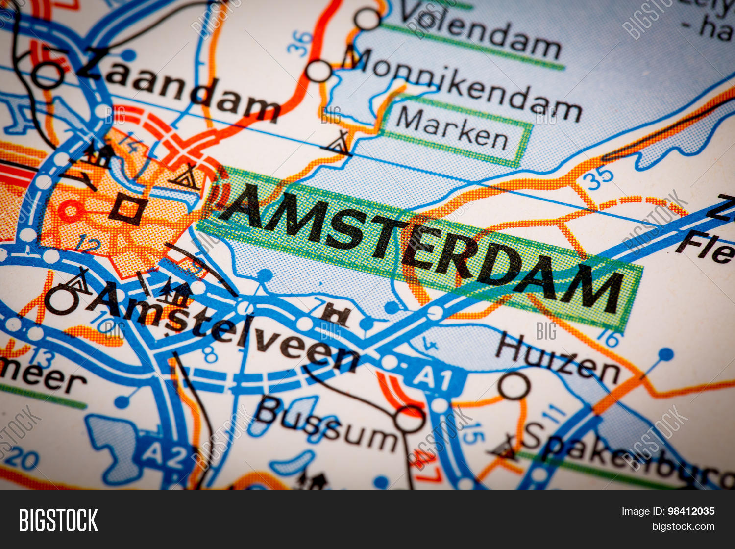Amsterdam City On Road Image & Photo (Free Trial) | Bigstock