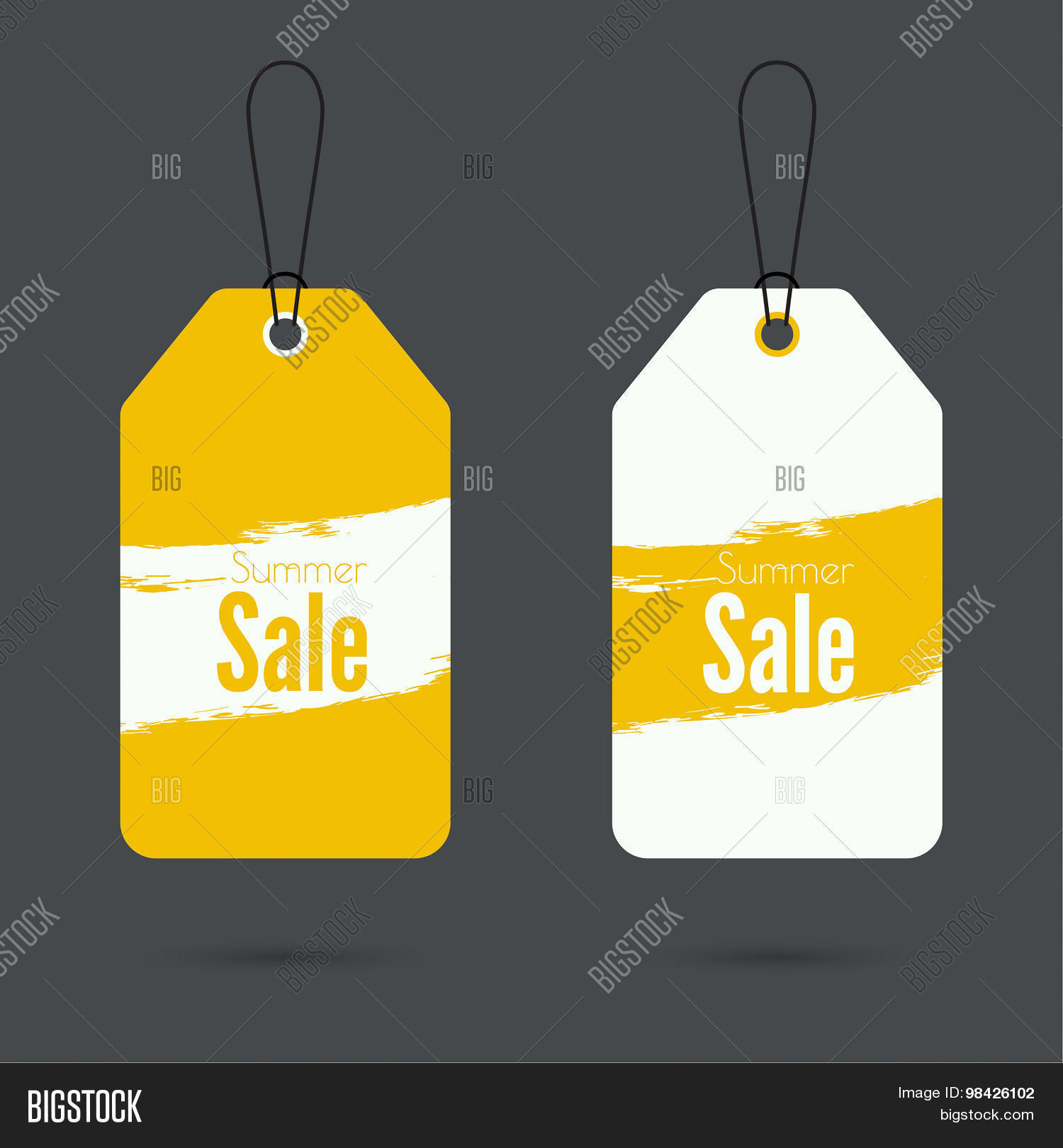 Set Price Tag Ribbons Vector & Photo (Free Trial) | Bigstock