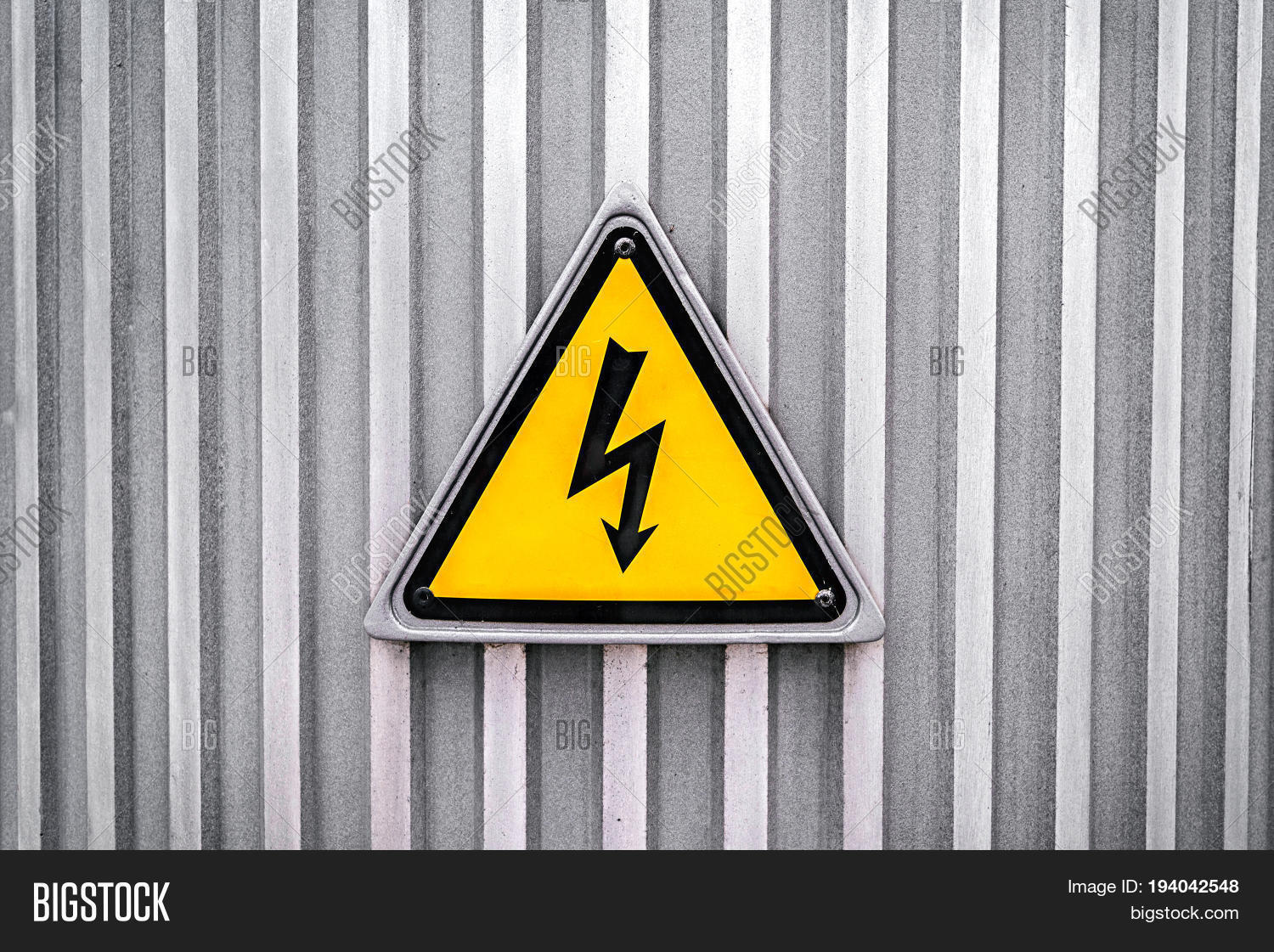 High Voltage Yellow Image & Photo (Free Trial) | Bigstock