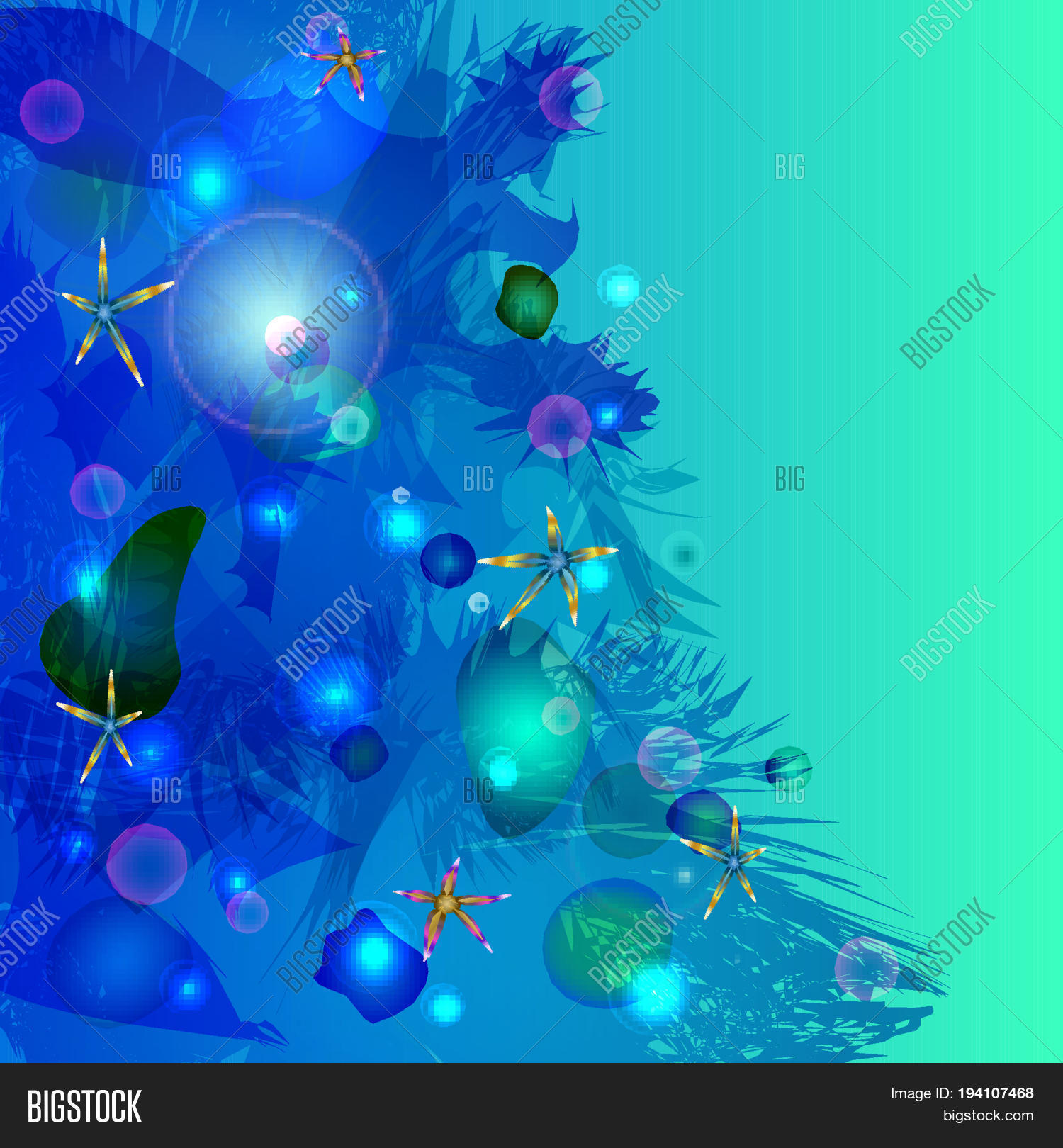 Sea Motifs Abstract Vector & Photo (Free Trial) | Bigstock