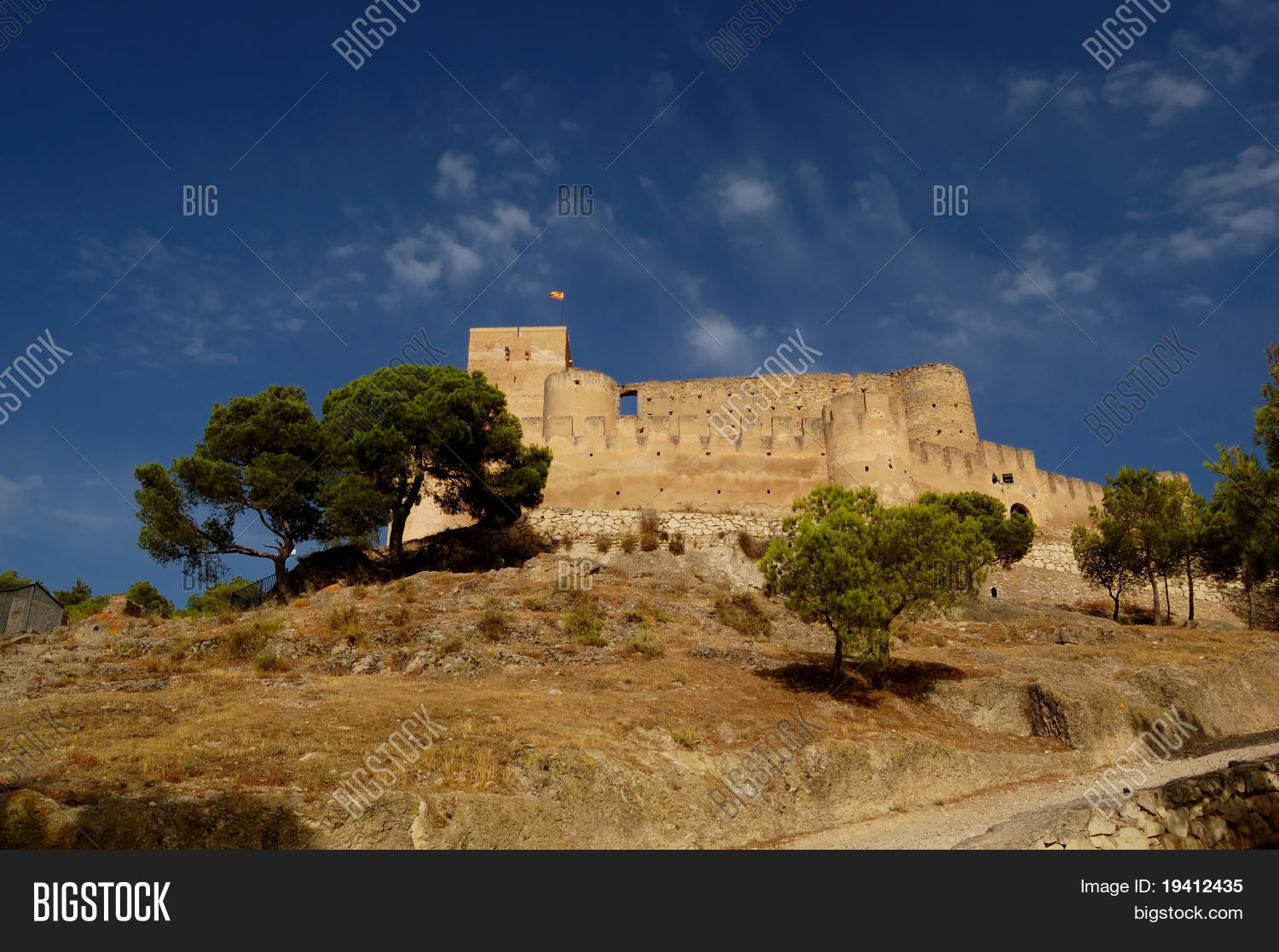 Typical Spanish Castle Image & Photo (Free Trial) | Bigstock