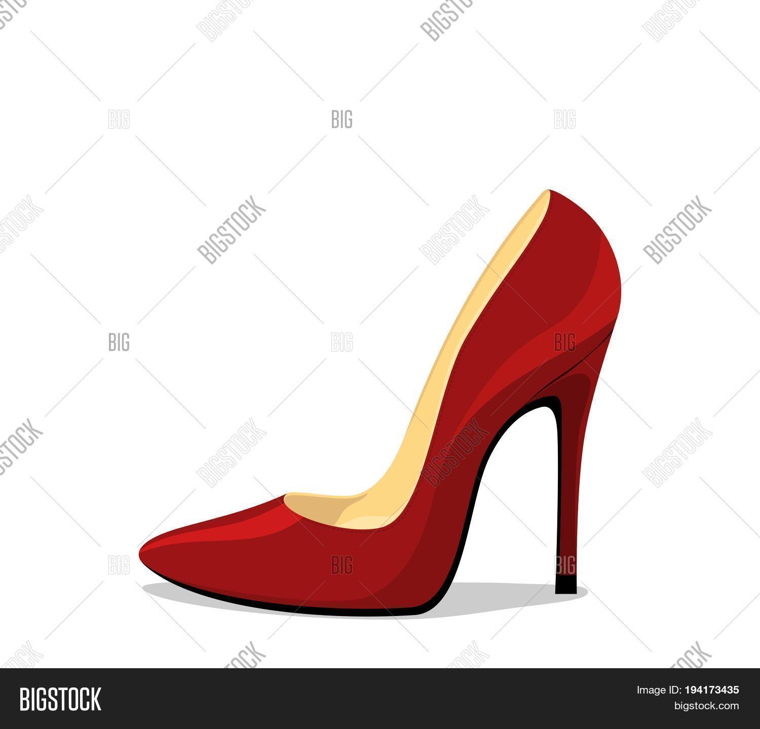 Stiletto Shoe. Red Image & Photo (Free Trial) | Bigstock