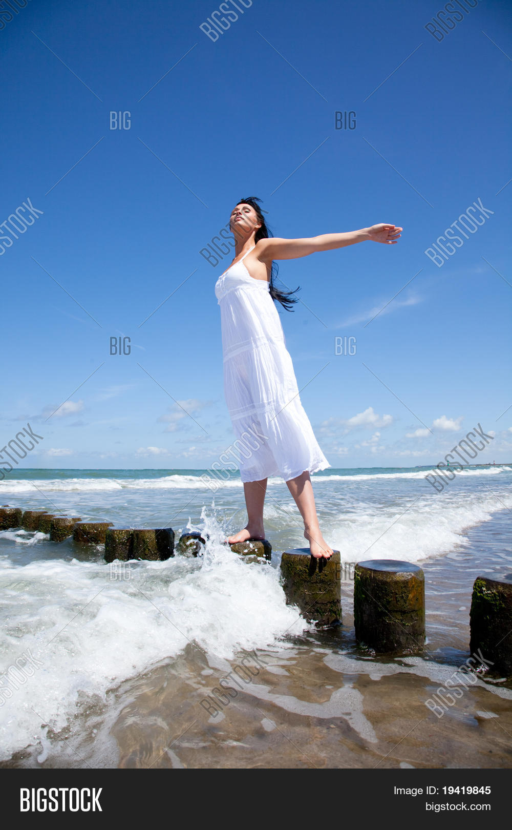 Woman Standing Image & Photo (Free Trial) | Bigstock