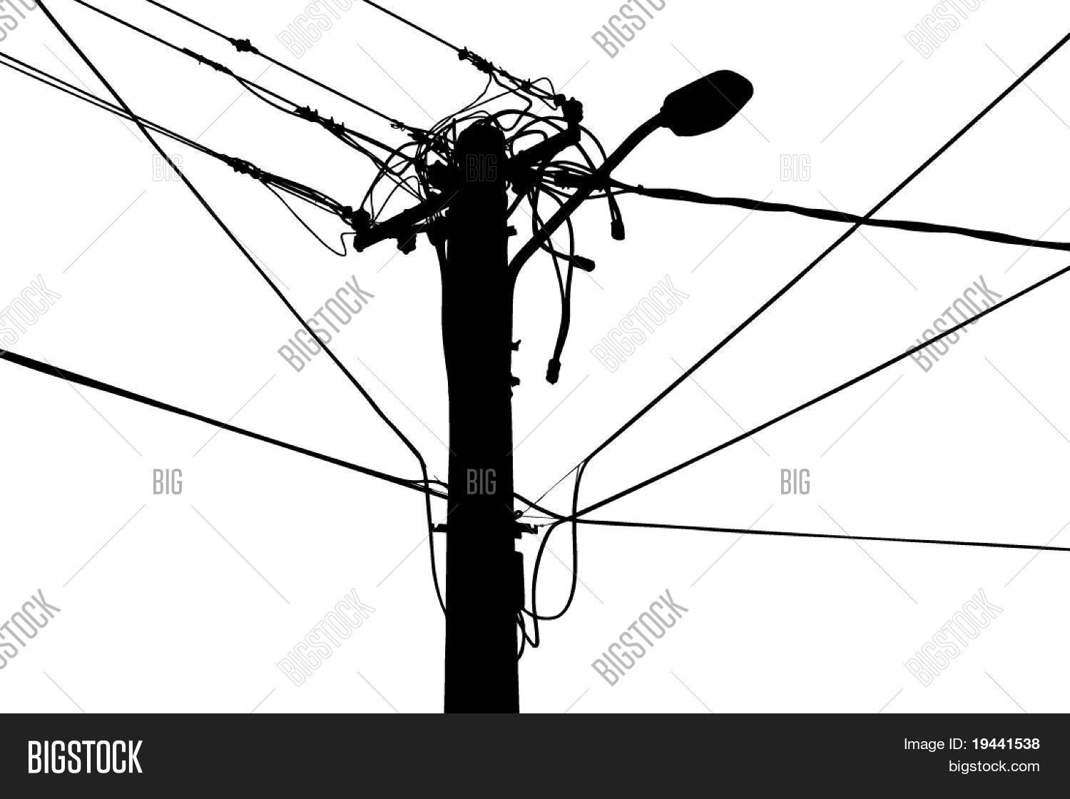 Lamp Power Cables Vector & Photo (Free Trial) | Bigstock