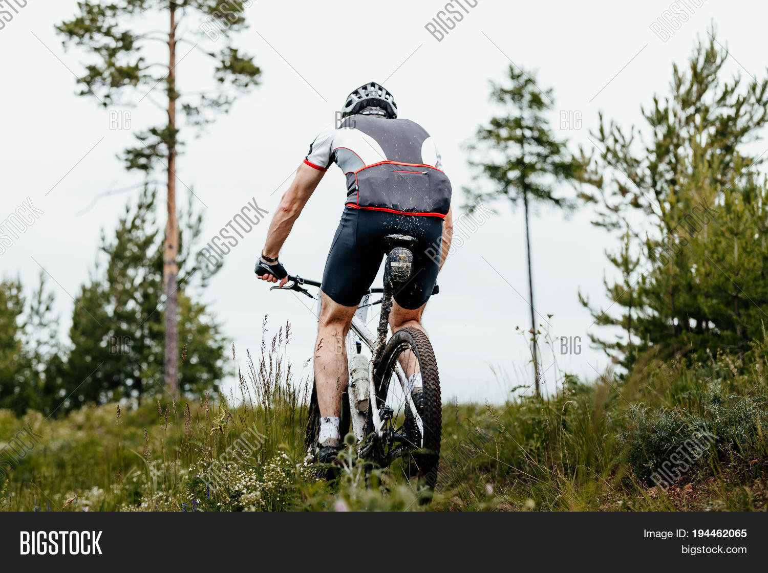 Back Man Cyclist Image & Photo (Free Trial) | Bigstock