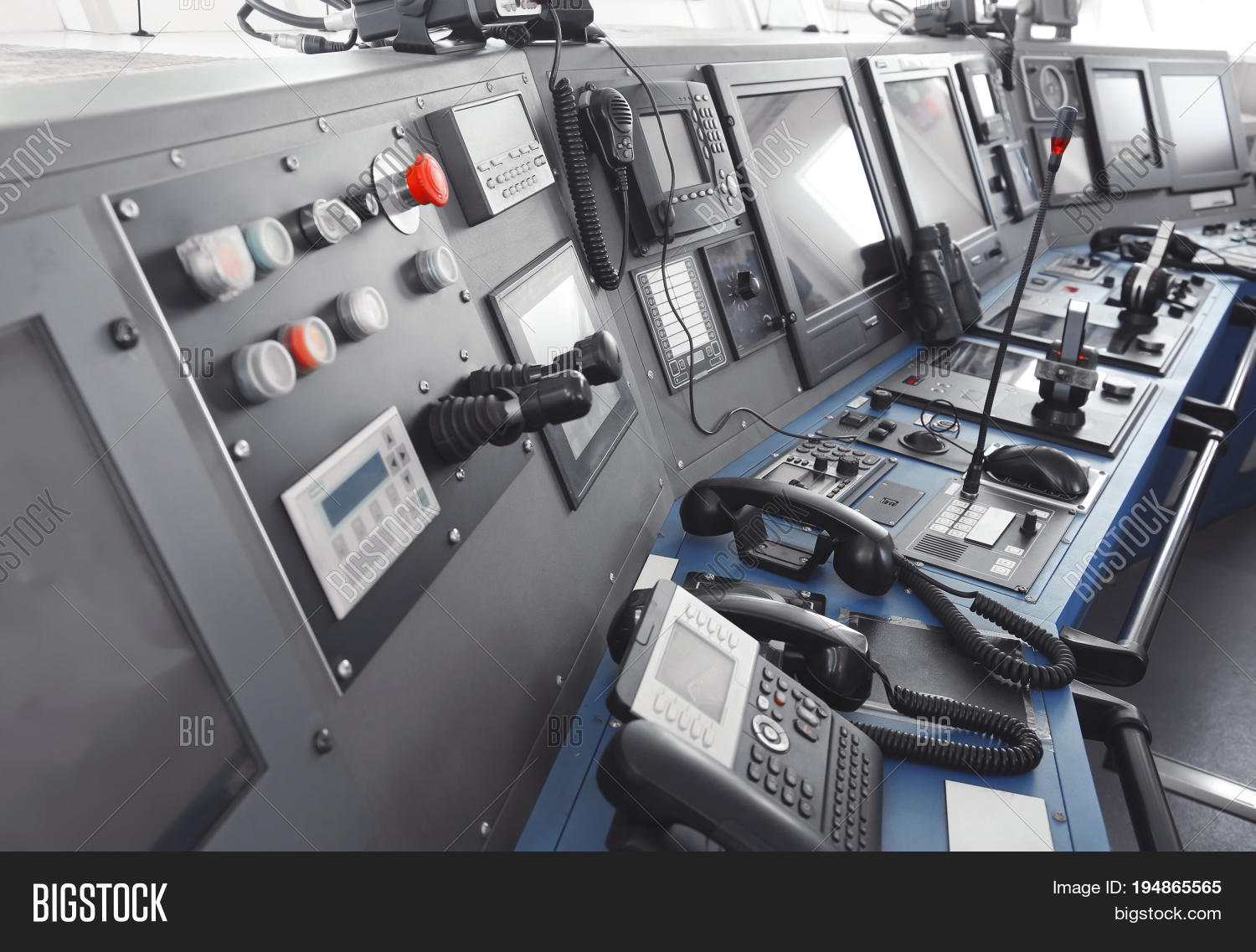 Ship Control Panel Image & Photo (Free Trial) | Bigstock