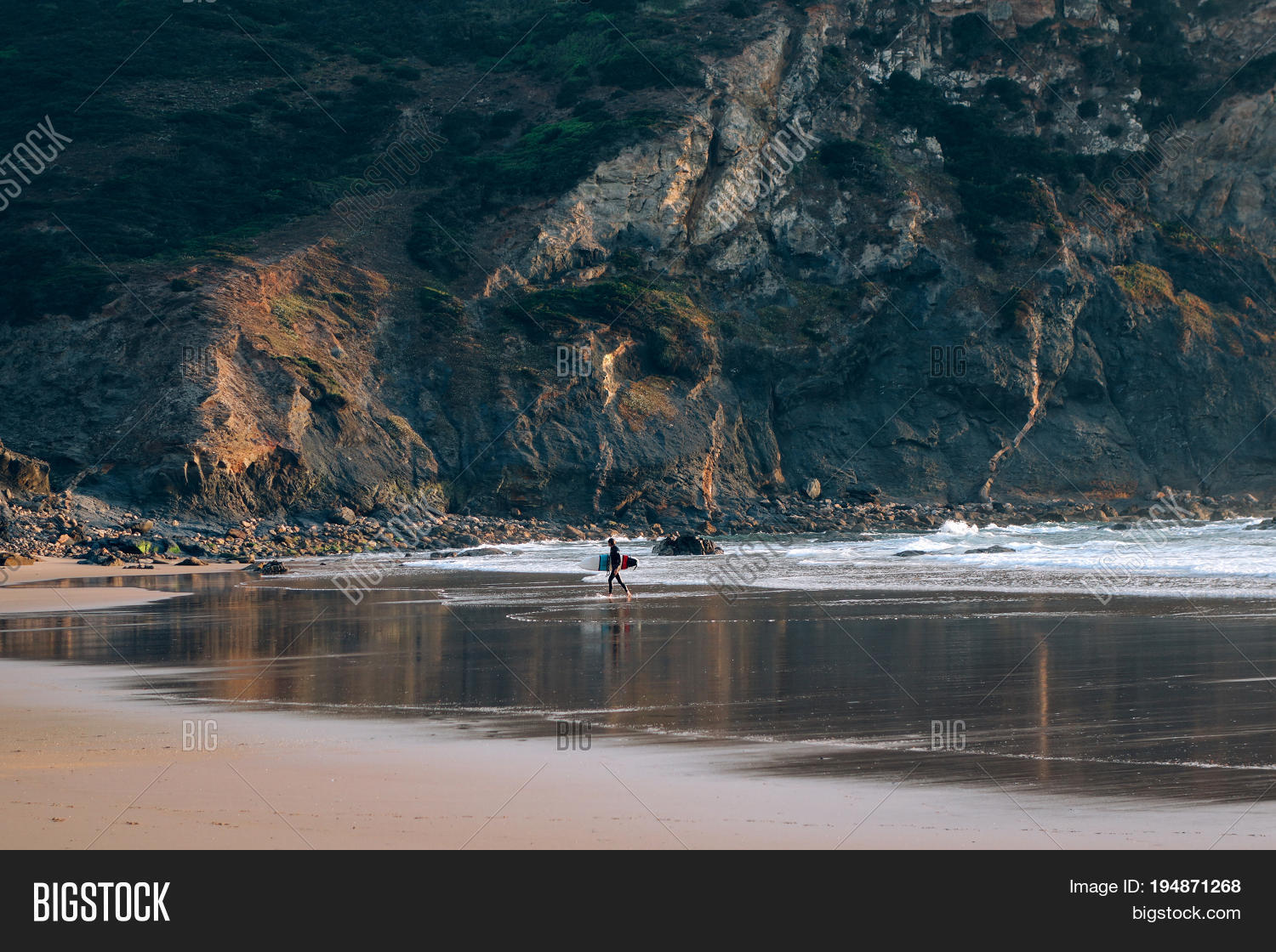 Very Wide Open Beach Image & Photo (Free Trial) | Bigstock