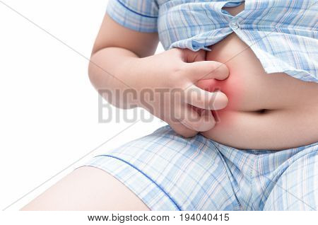 Obese Fat Boy Scratch Image & Photo (Free Trial) | Bigstock