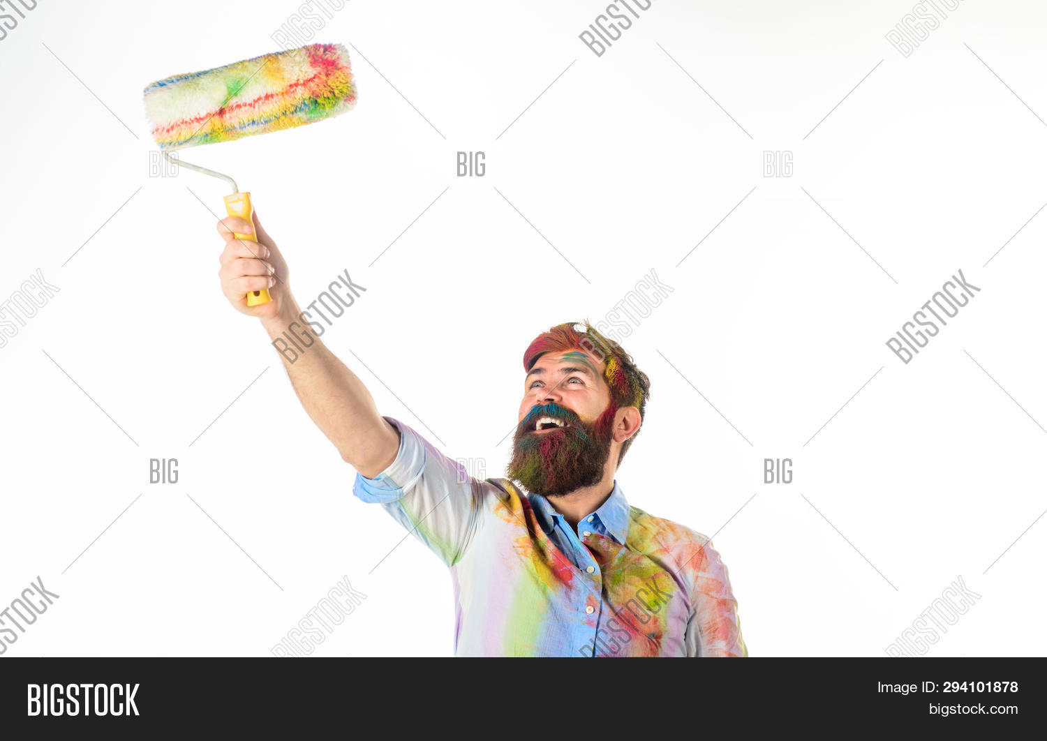 Painter. Bearded Image & Photo (Free Trial) | Bigstock