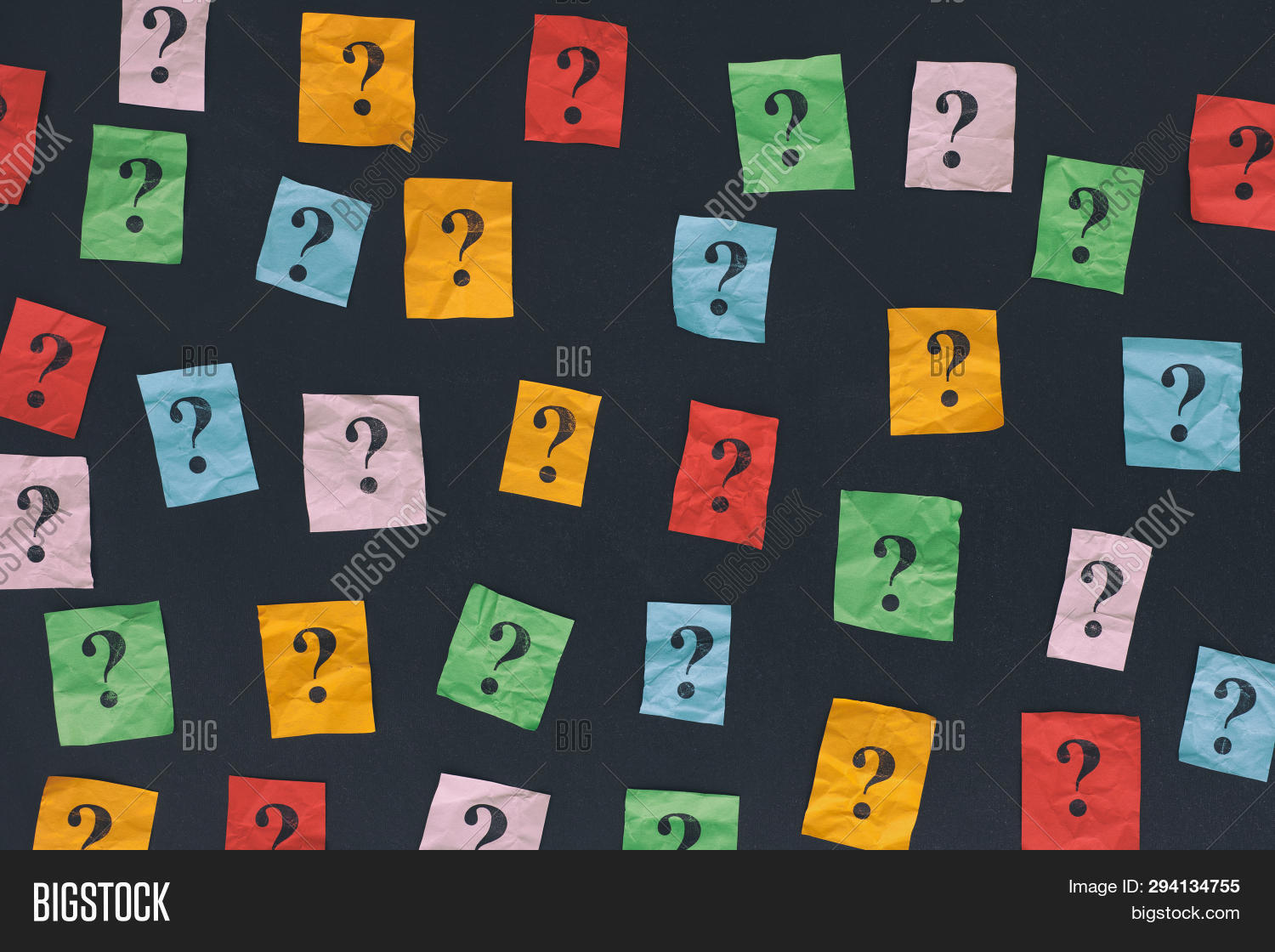 Many Questions. Pile Image & Photo (Free Trial) | Bigstock