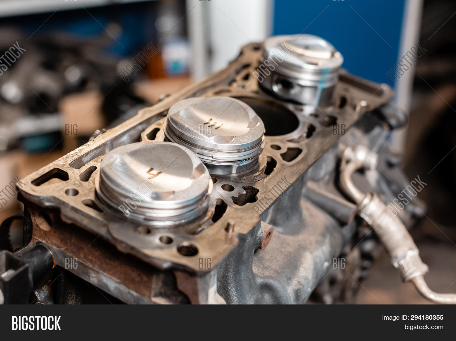 Close- New Pistons Image & Photo (Free Trial) | Bigstock