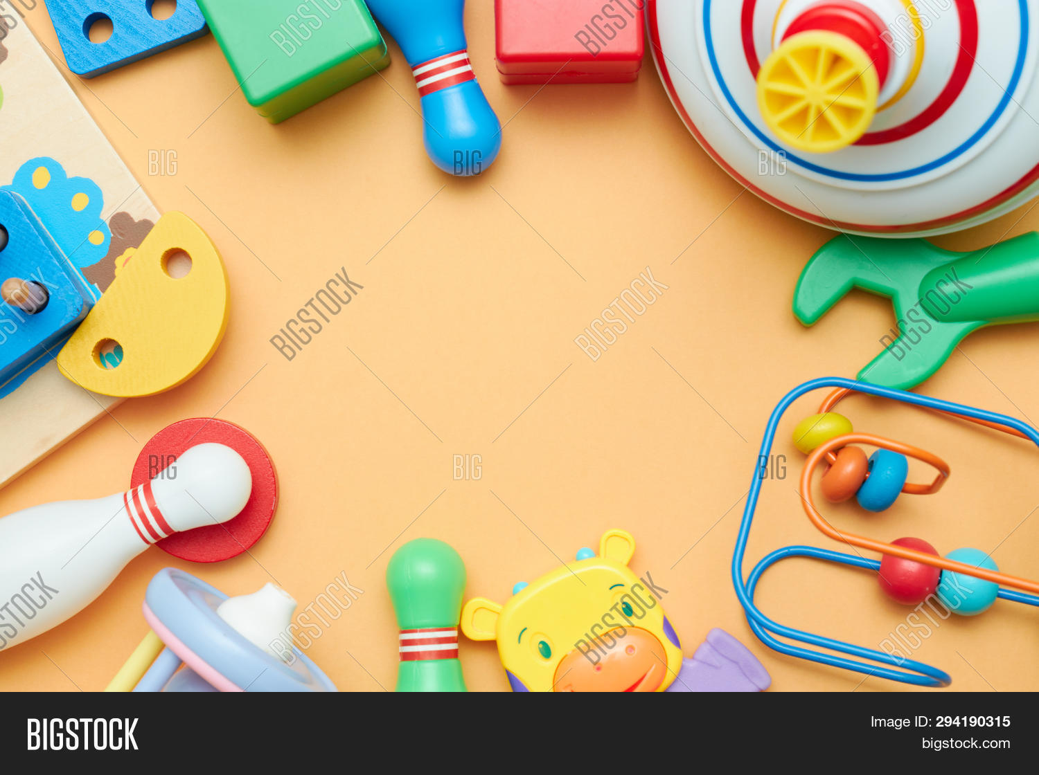 Kids Toys. Background Image & Photo (Free Trial) | Bigstock