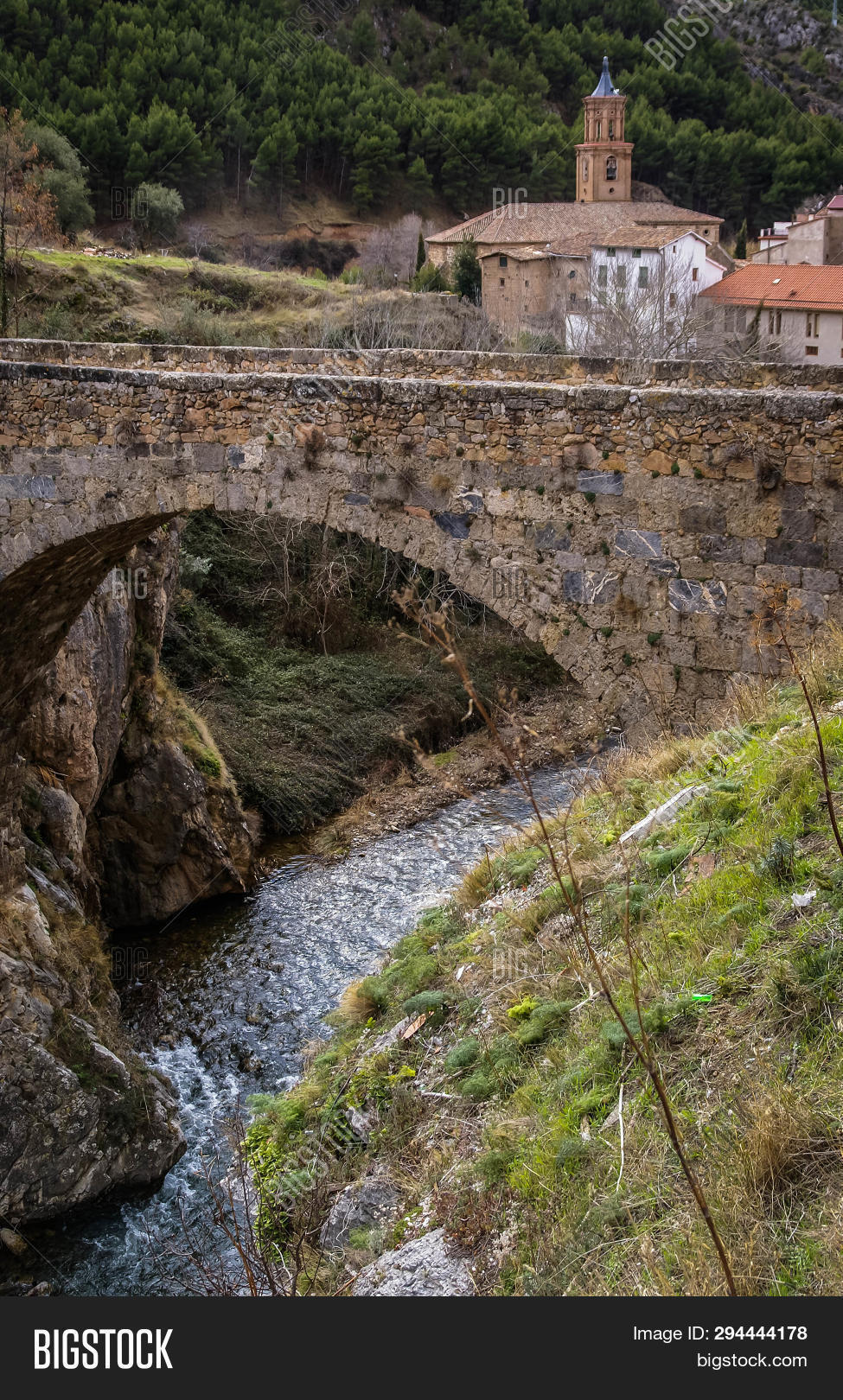 Medieval Stone Bridge Image & Photo (Free Trial) | Bigstock