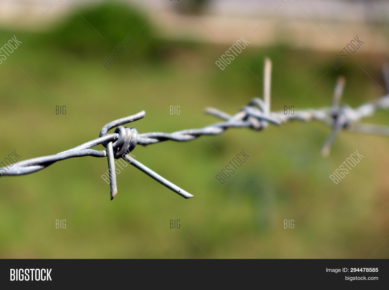 Barbed Wire Boundary, Image & Photo (Free Trial) | Bigstock