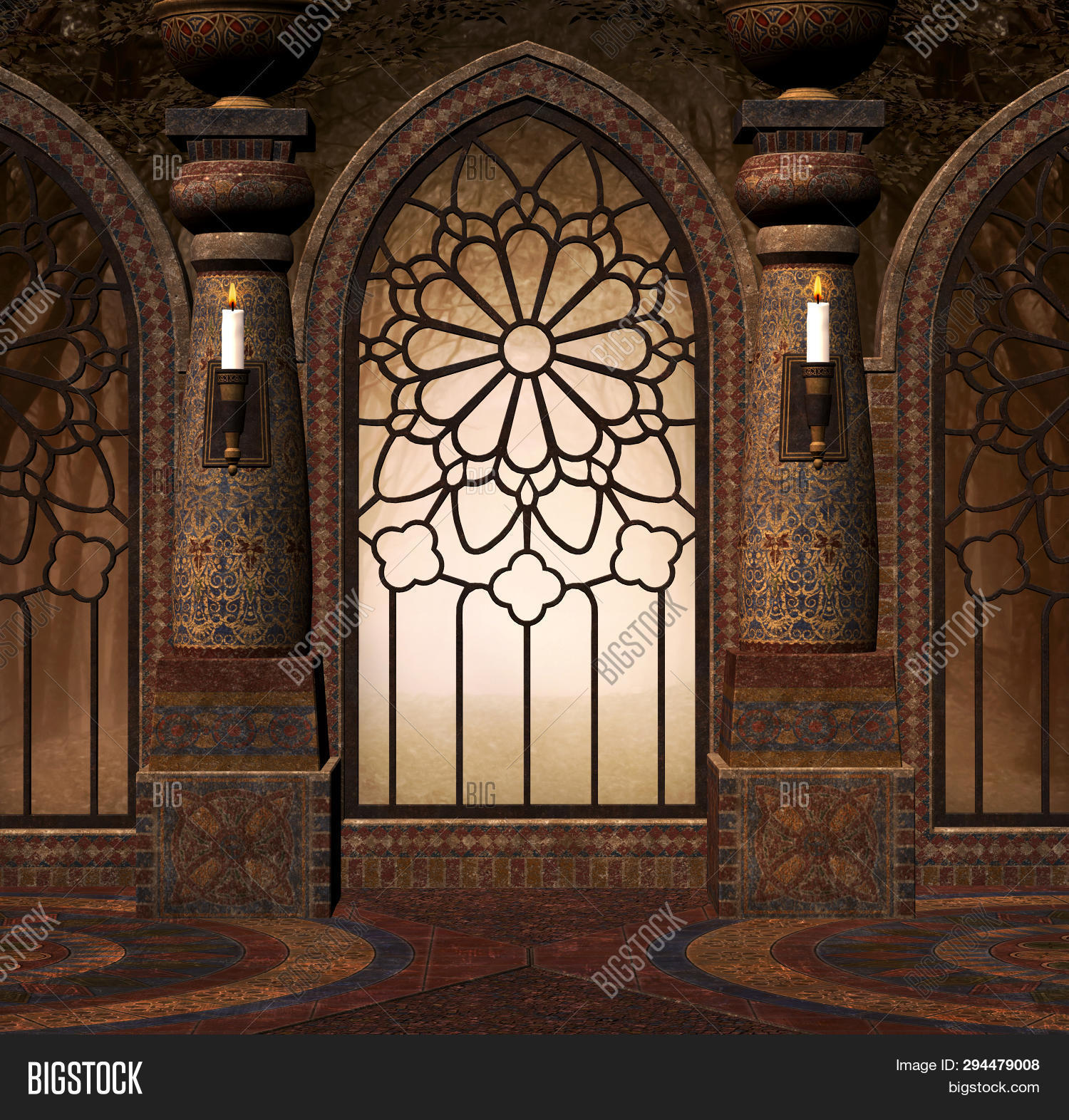 Fantasy Gothic Gate Image & Photo (Free Trial) | Bigstock