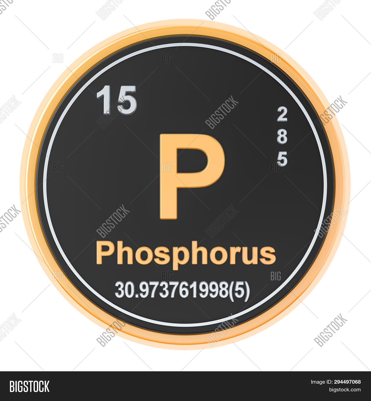 Phosphorus P Chemical Image & Photo (Free Trial) | Bigstock