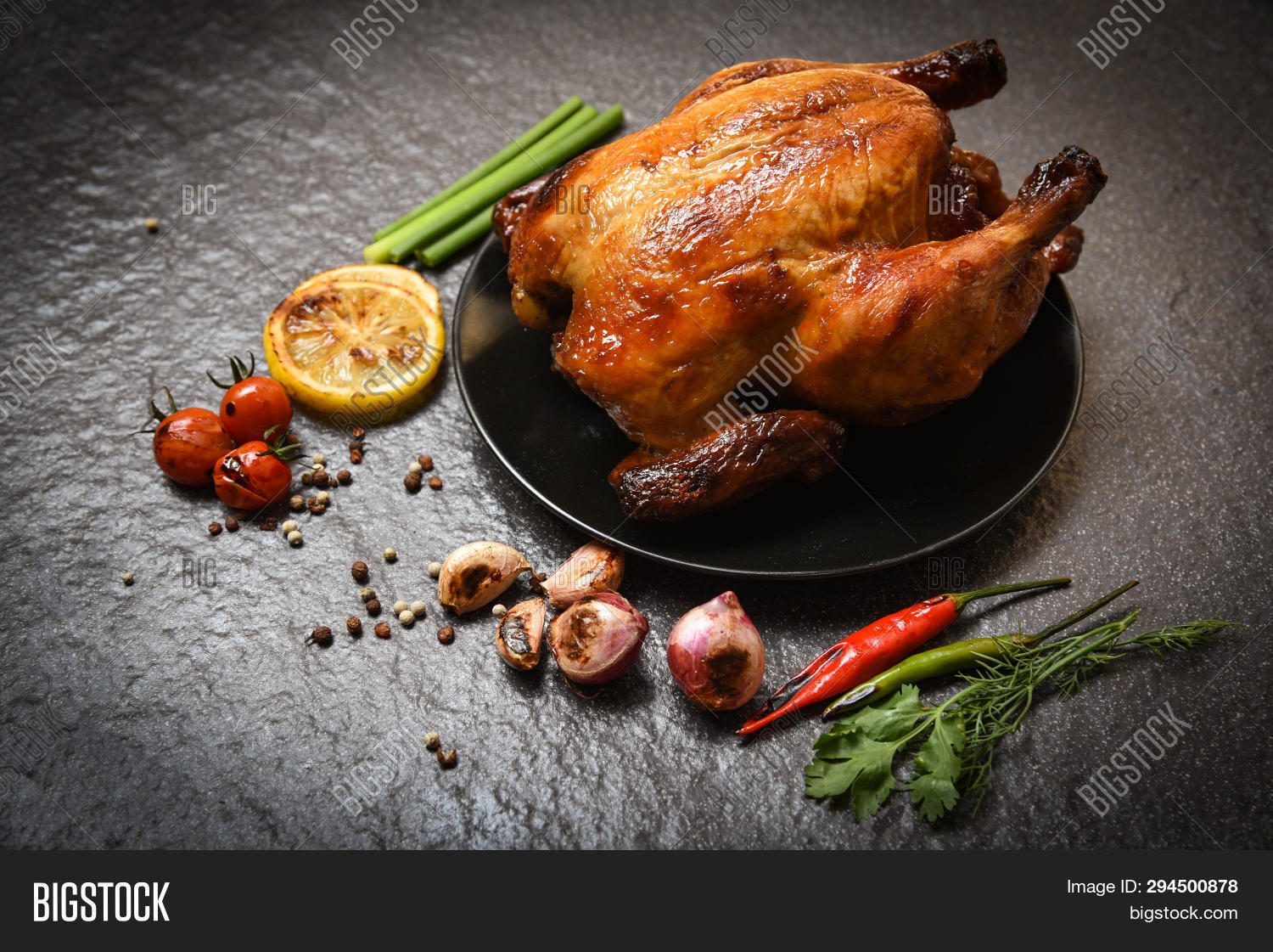 Roasted Chicken / Image & Photo (Free Trial) | Bigstock