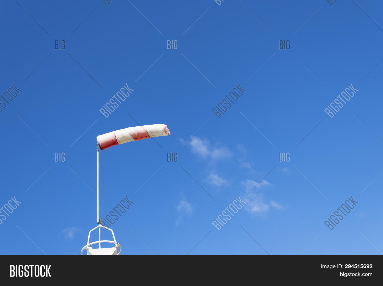 Red White Windsock Image & Photo (Free Trial) | Bigstock