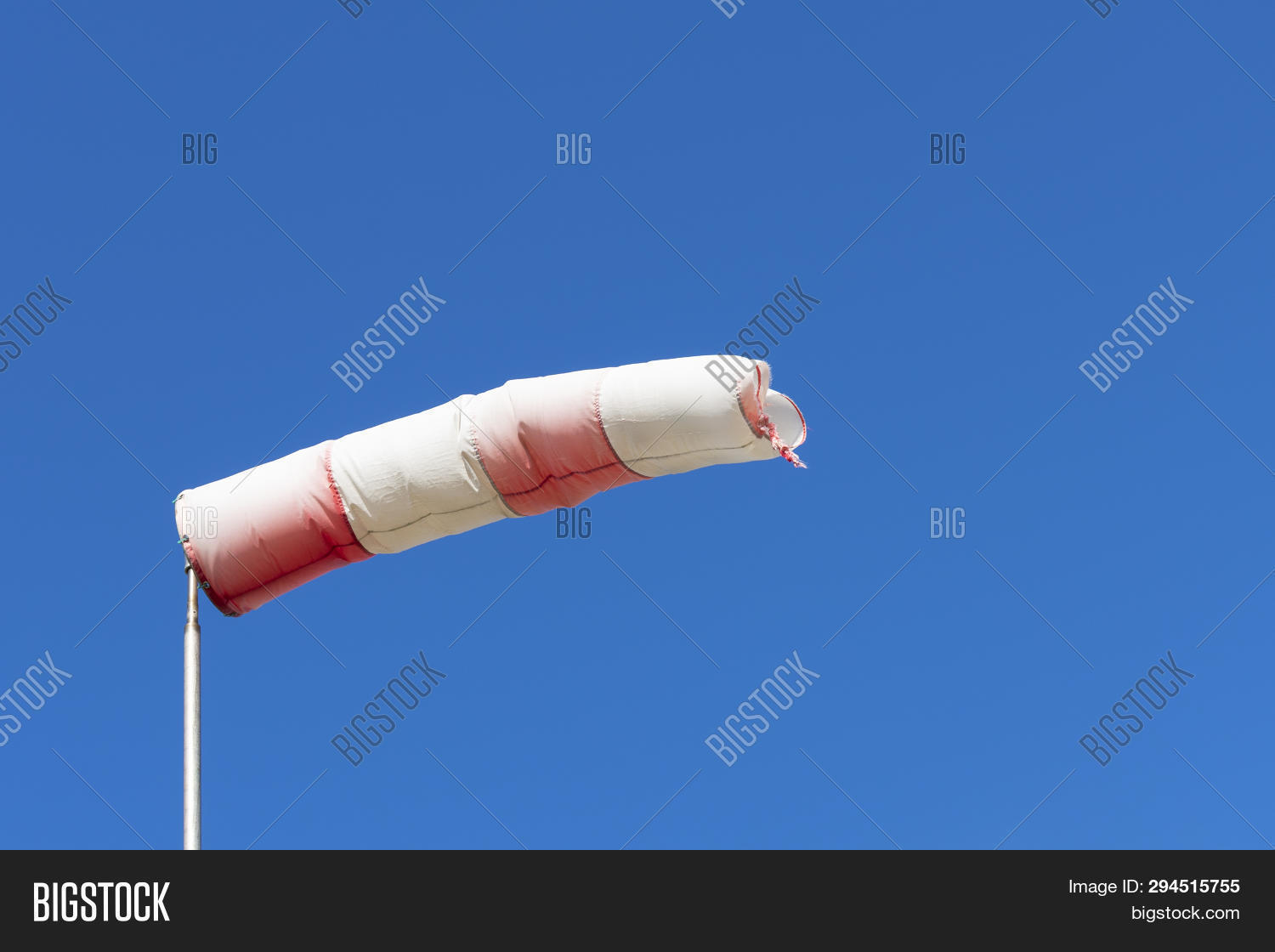 Red White Windsock Image & Photo (Free Trial) | Bigstock