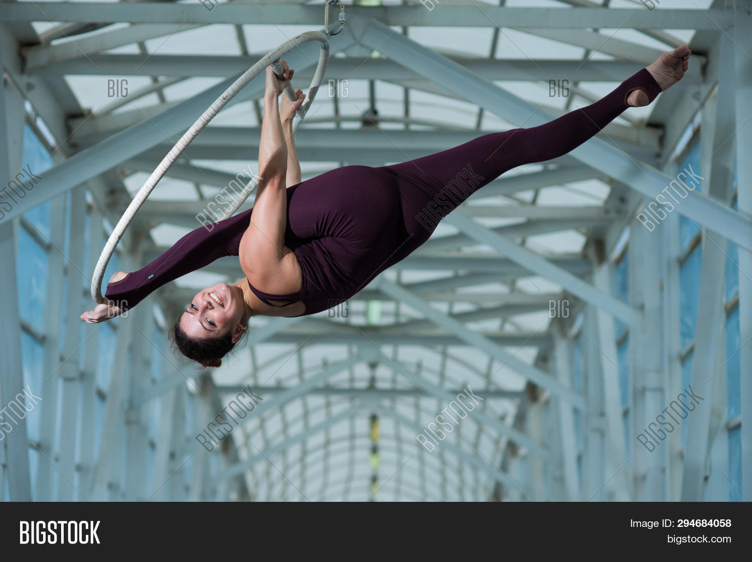 Air Gymnast Makes Image & Photo (Free Trial) | Bigstock
