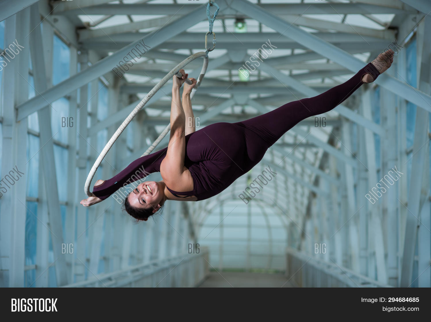 Air Gymnast Makes Image & Photo (Free Trial) | Bigstock