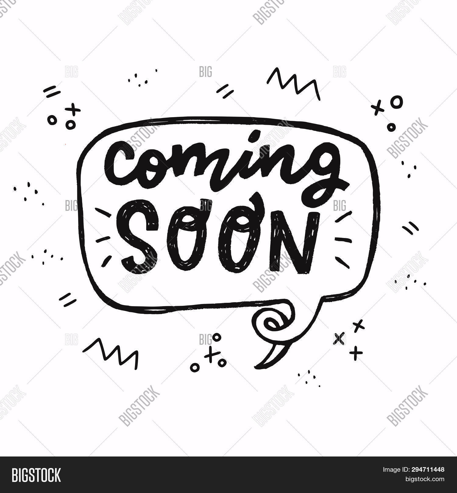 Coming Soon Hand Vector & Photo (Free Trial) | Bigstock