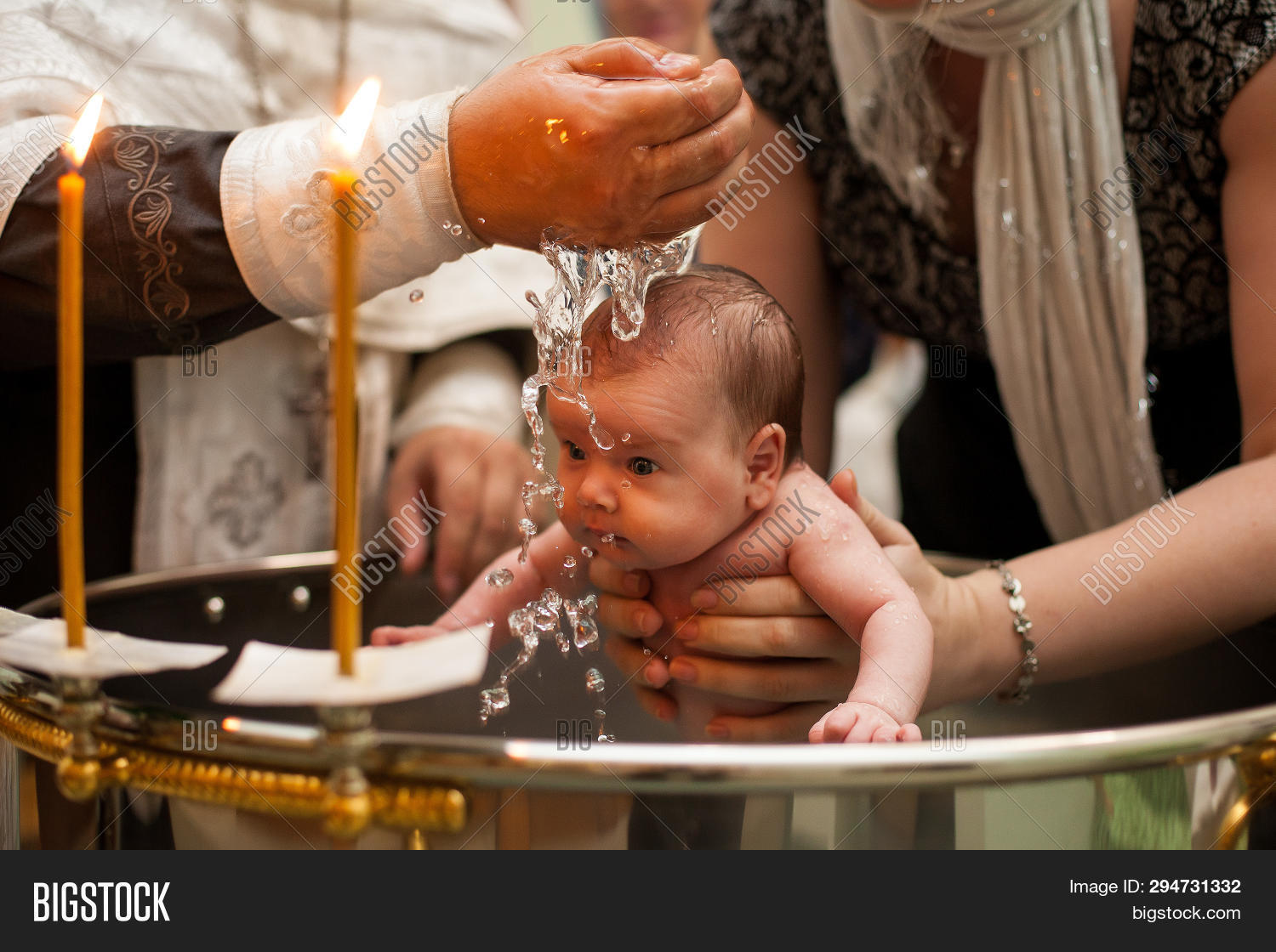 Newborn Baby Baptism Image & Photo (Free Trial) | Bigstock